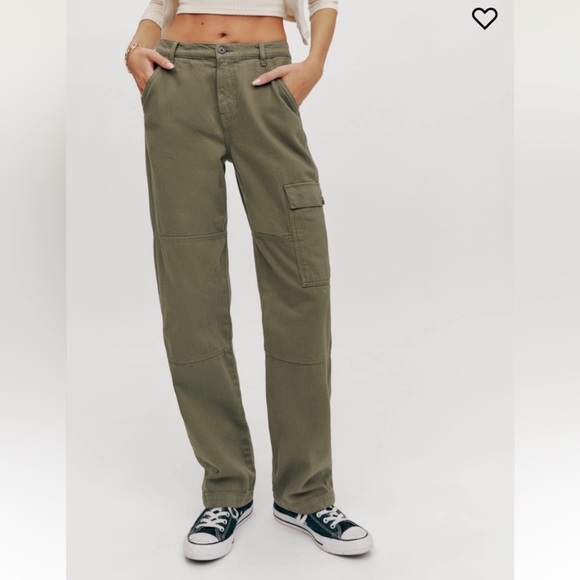 Reformation | Pants & Jumpsuits | Reformation Bailey High Rise Utility ...